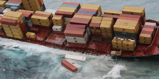 A -42 sunken containers- search in Newcastle - Container News