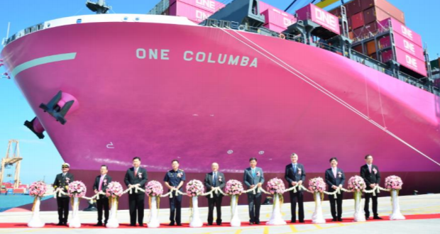 ONE celebrates the arrival of the largest boxship in Thailand ...