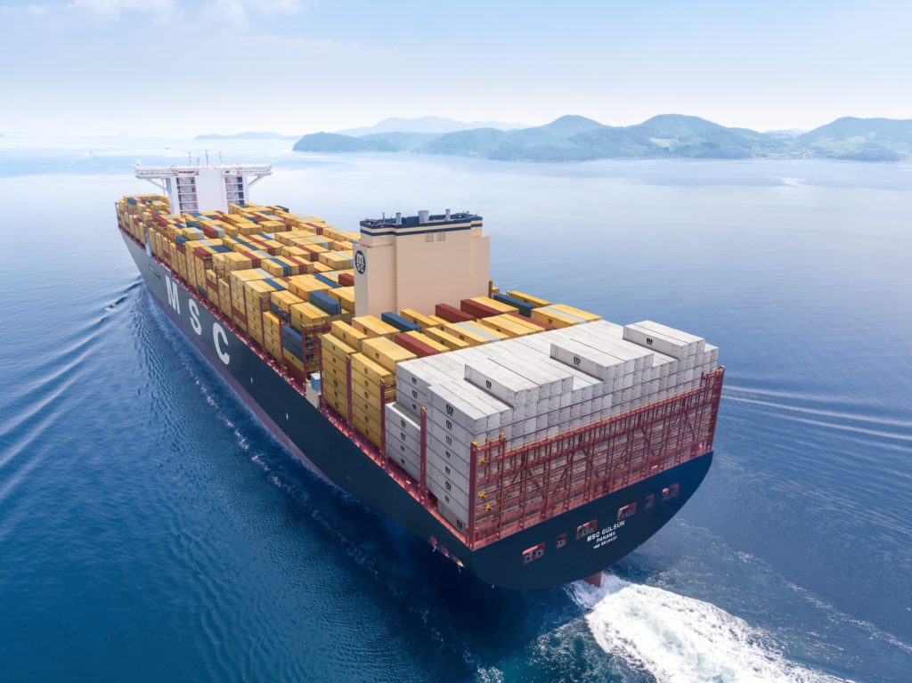 Dalian begins works on new MSC LNG-powered 16,000 TEU vessel ...