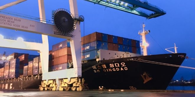 SM Line completes maiden voyage to Portland - Container News