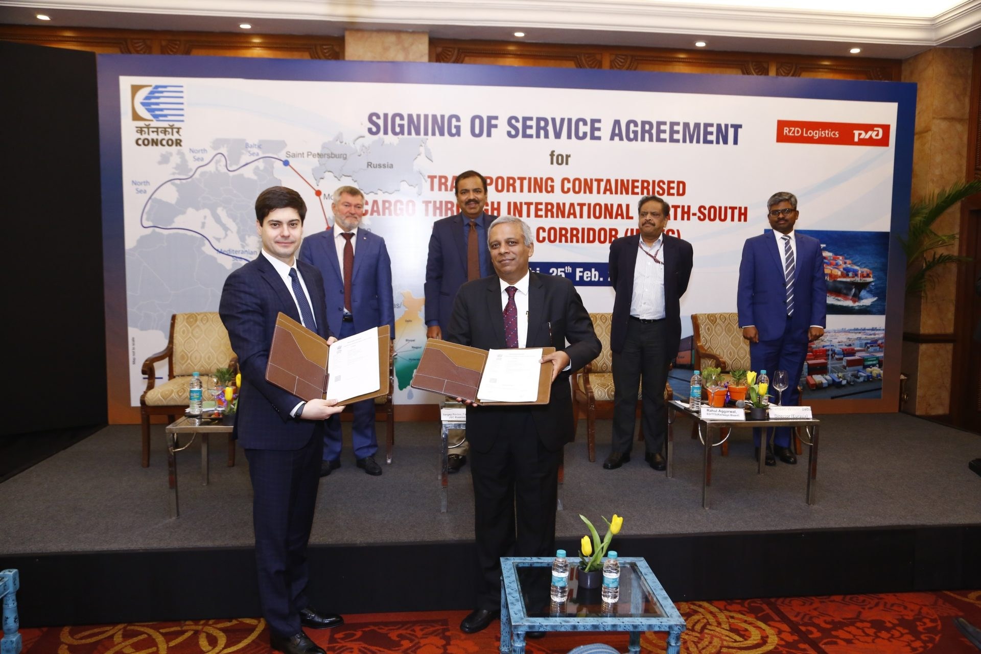 CONCOR and RZD Logistics sign co-operation deal - Container News