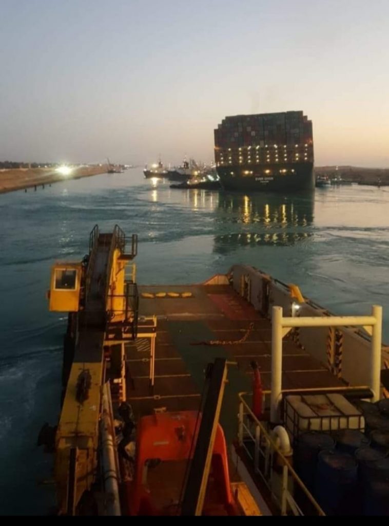Second Update: Ever Given salvage operation partially successful ...