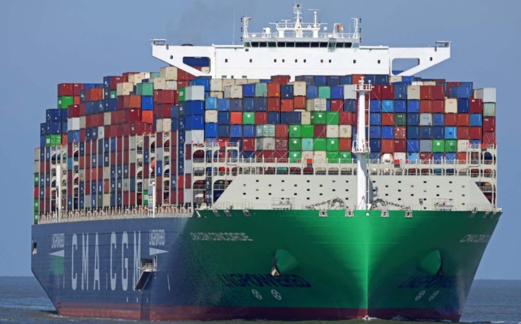 LNG-powered CMA CGM mega vessel completes milestone call at Rotterdam ...