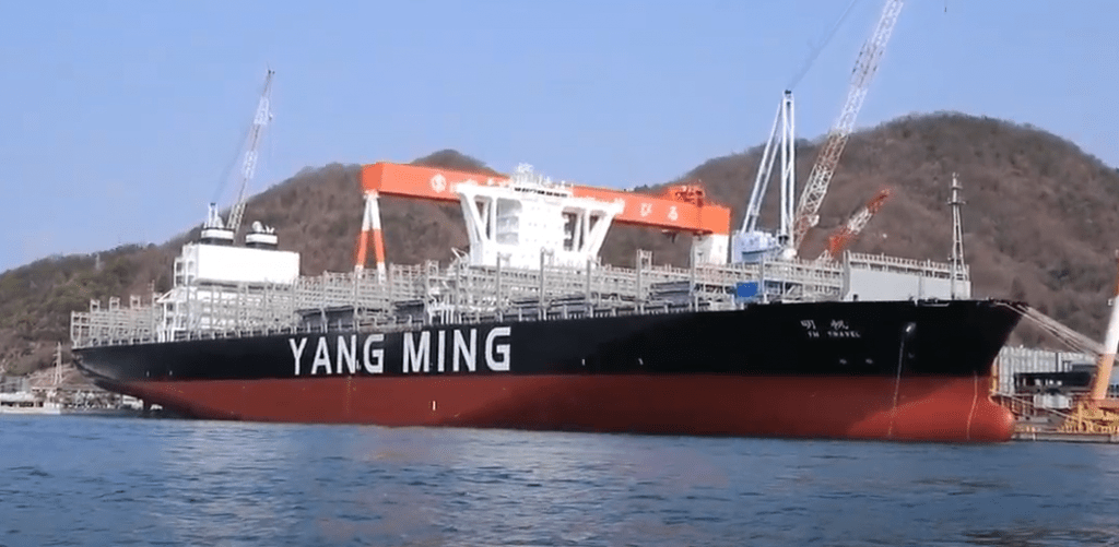 Yang Ming to enhance Transpacific network with 11,000TEU newbuilding ...