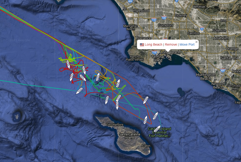 California congestion worsens: 49 cargo vessels outside LB/LA port ...