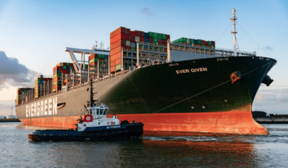 Ever Given docks in Qingdao for repairs until late October - Container News
