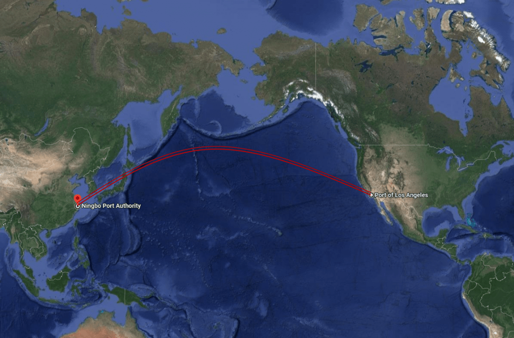 36-day average transit time on China-USWC route in October, shows Shifl ...