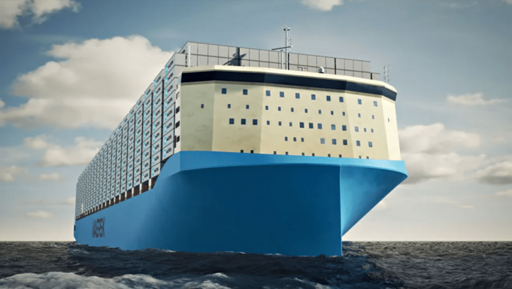 Maersk unveils new design for methanol-powered vessels - Container News
