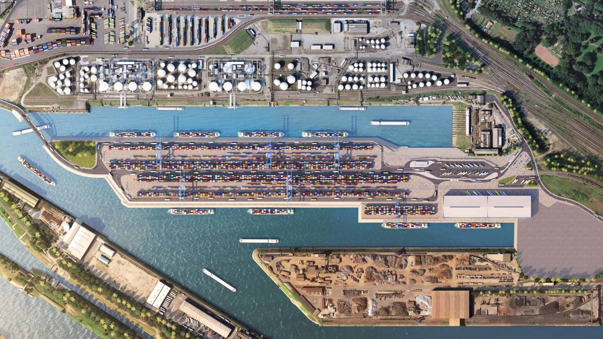 Plans for first green hydrogen production plant in Duisburg port ...