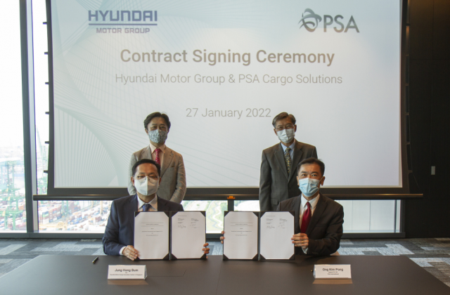Hyundai and PSA partner on logistics solutions in Singapore - Container ...
