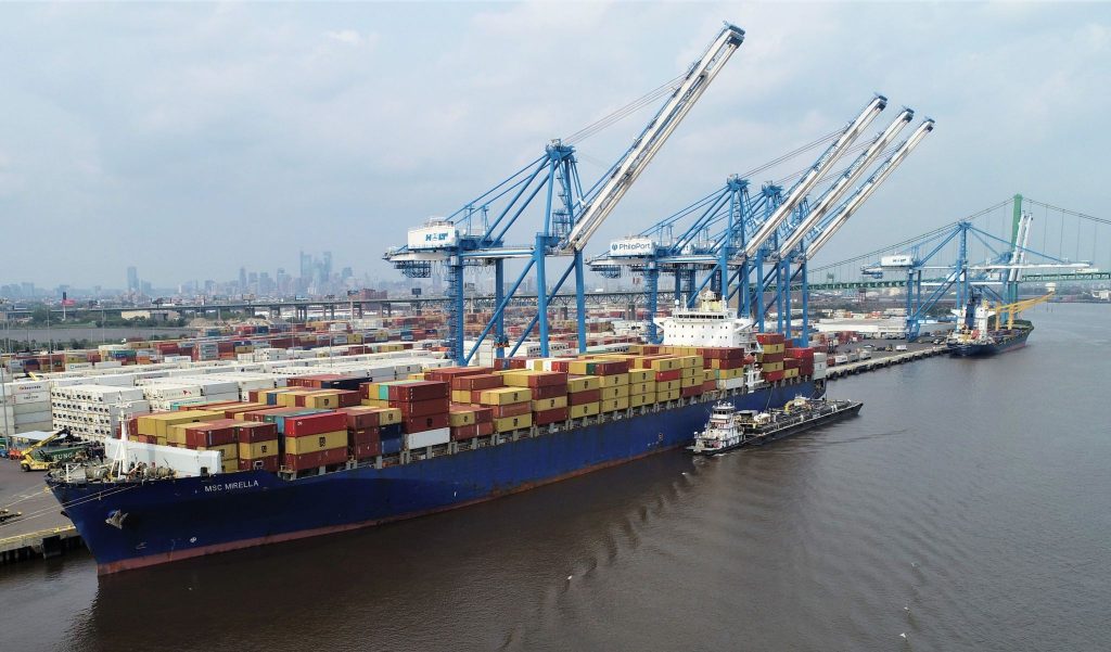 Container volumes boom at PhilaPort in a record year - Container News