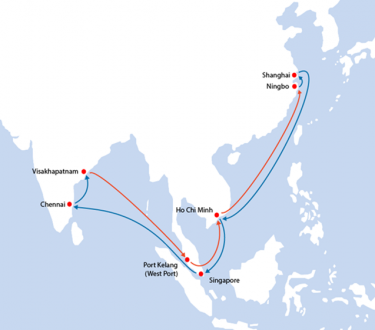 Asian container lines announce new China to East India service ...