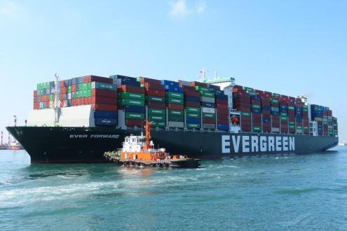 Ever Forward still stuck, dredging operations may take up to a week ...