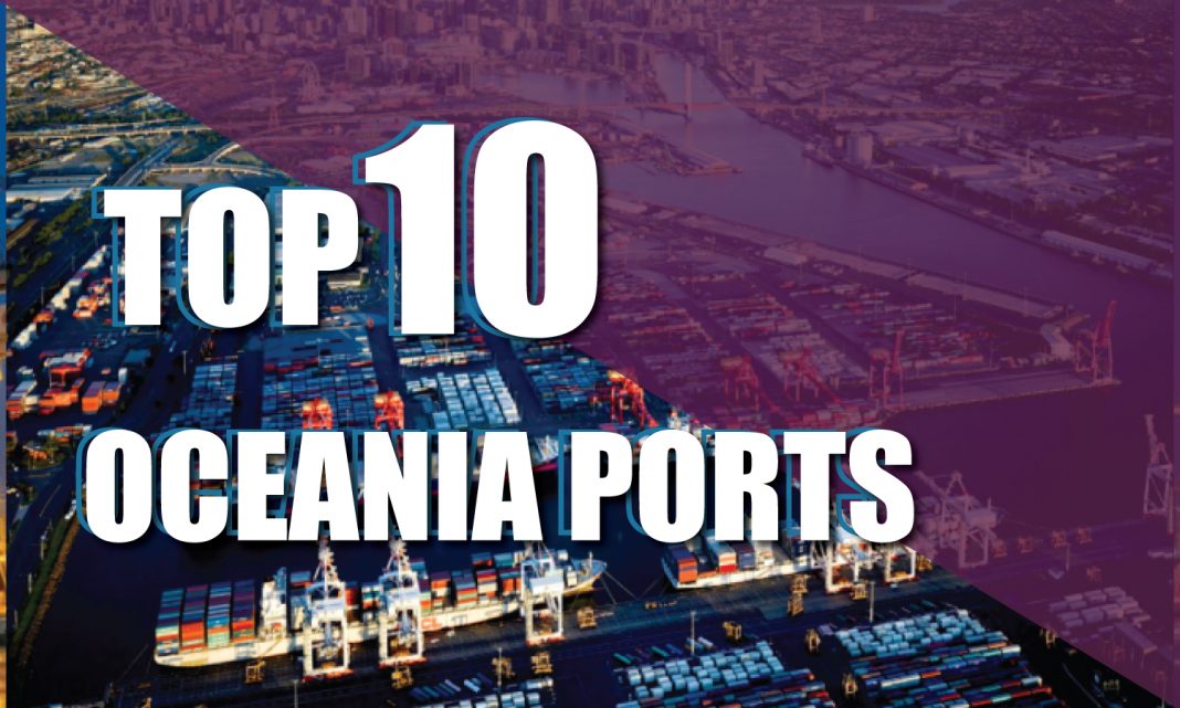 Top 10: The busiest container ports in Oceania - Container News