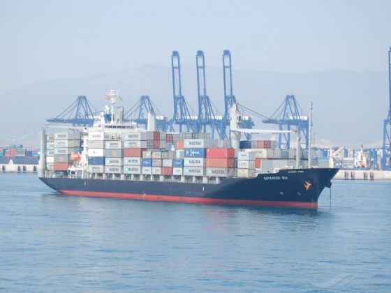 Container vessel Haian City remains stranded in Bay of Bengal for a ...