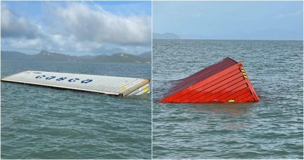 Barge loses 18 containers overboard in strong winds - Container News