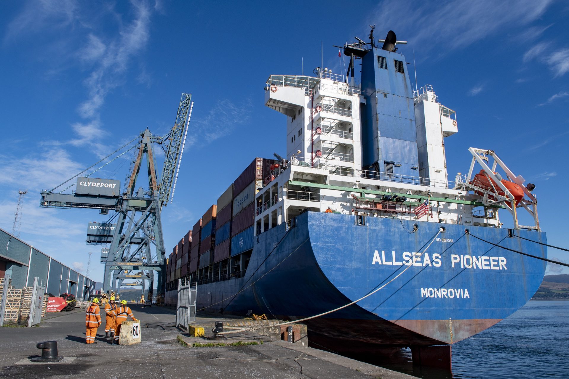 First sailing of direct China-Scotland service completed - Container News