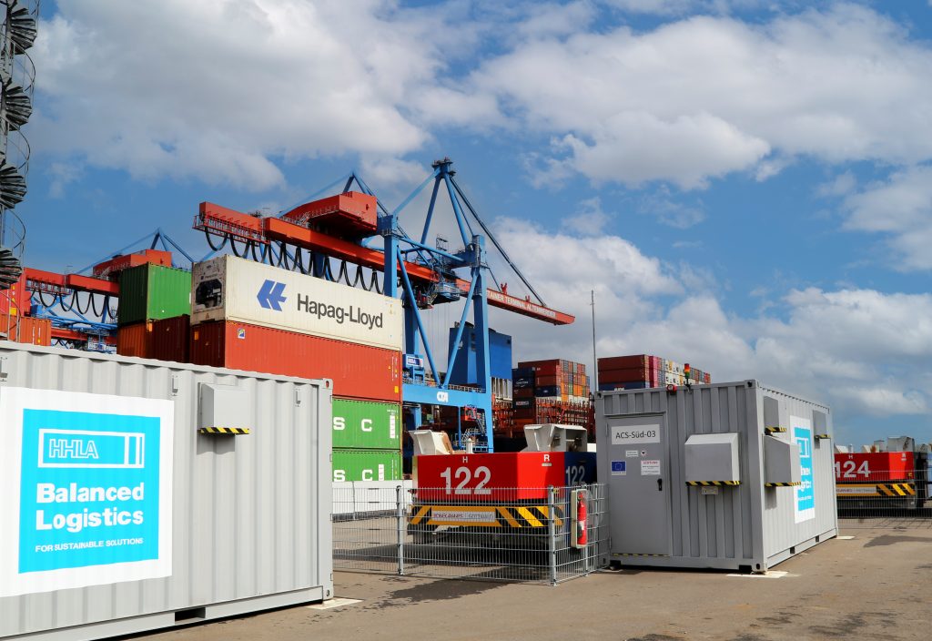 HHLA completes AGV charging infrastructure project at Container ...