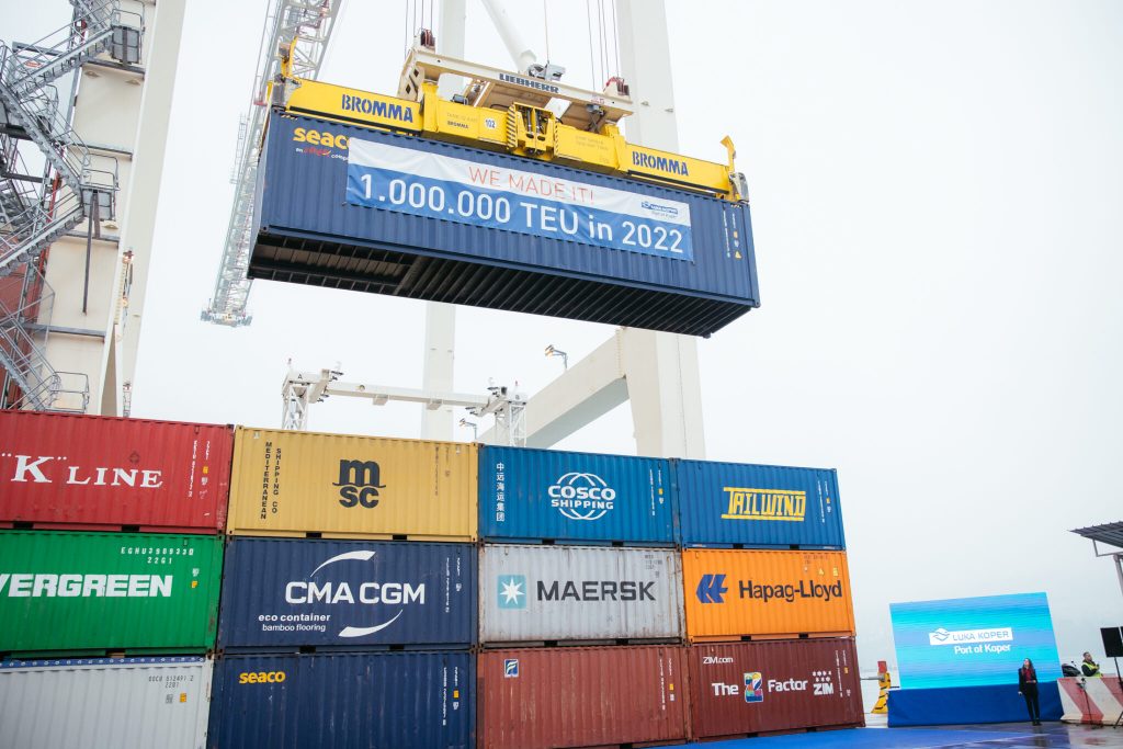 Luka Koper becomes first Adriatic port to exceed 1 million TEUs in a ...