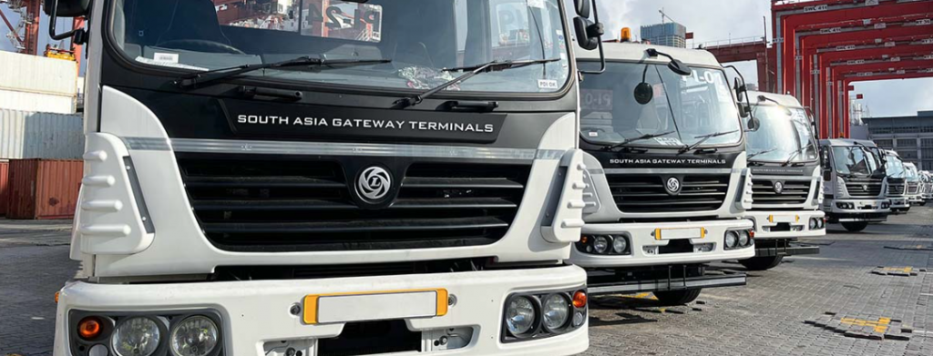 Sri Lanka box terminal introduces new trucks for inter-terminal ...