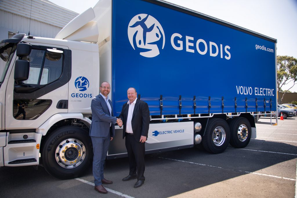 GEODIS, Volvo partner on fully electric truck trial in Australia ...