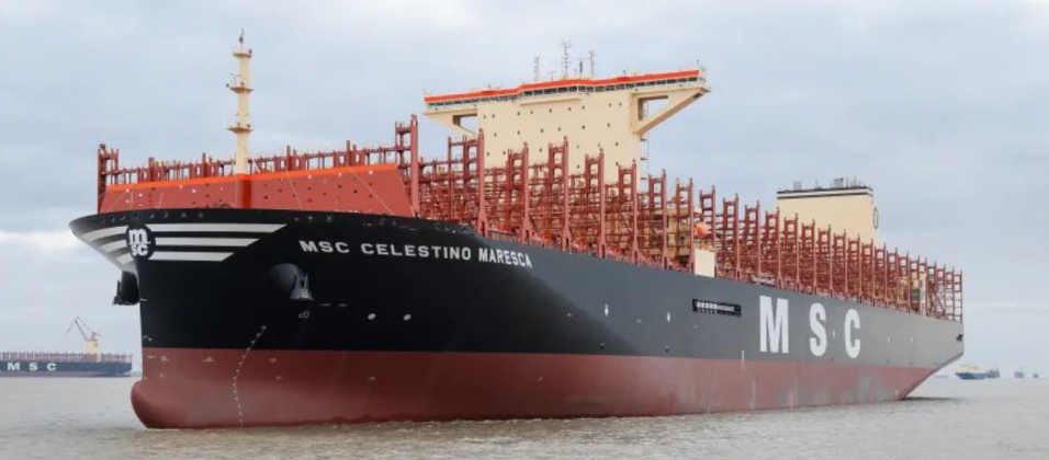 Chinese shipbuilder delivers second MSC mega container ship - Container ...