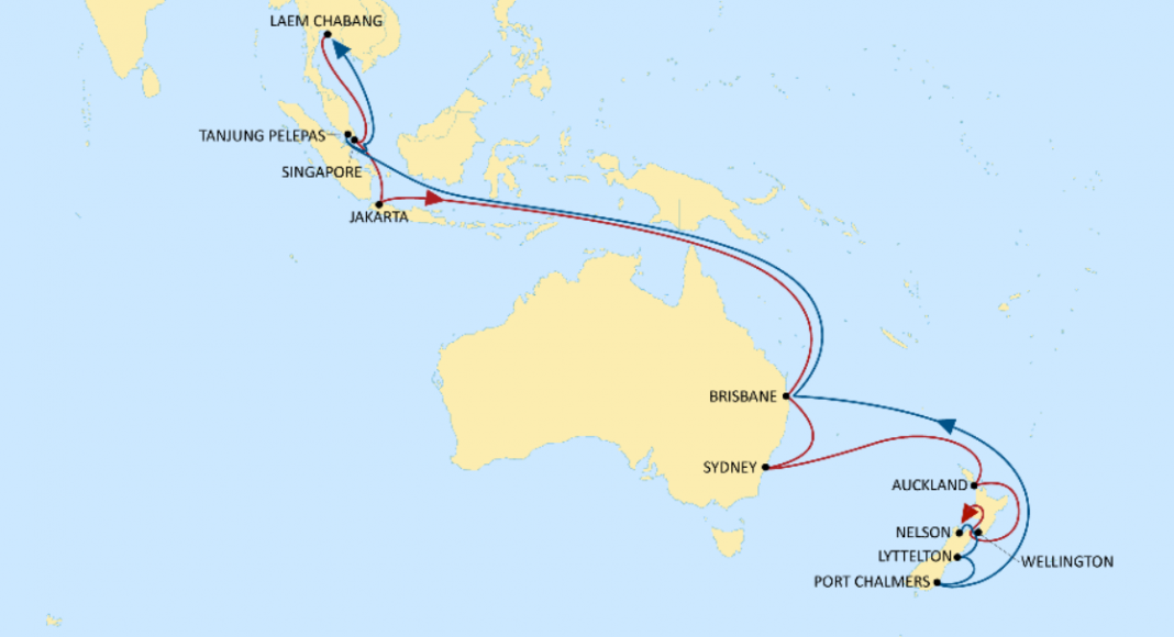 MSC enhaces KIWI service connecting Australia, New Zealand and Thailand ...