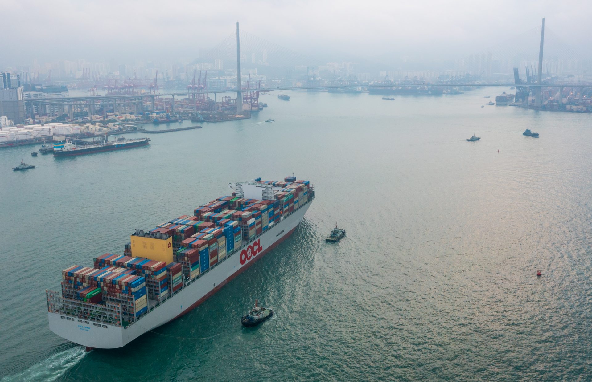 Hong Kong sees 24,000+ TEU vessel for the first time - Container News