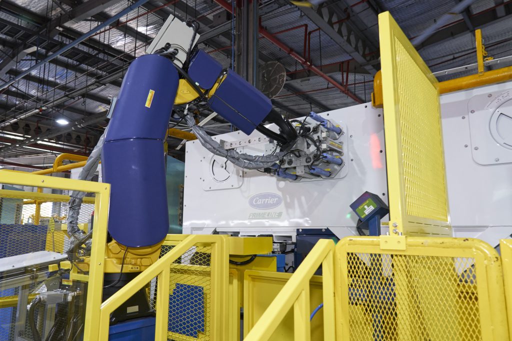 Carrier Transicold begins using robots at Singapore factory - Container ...