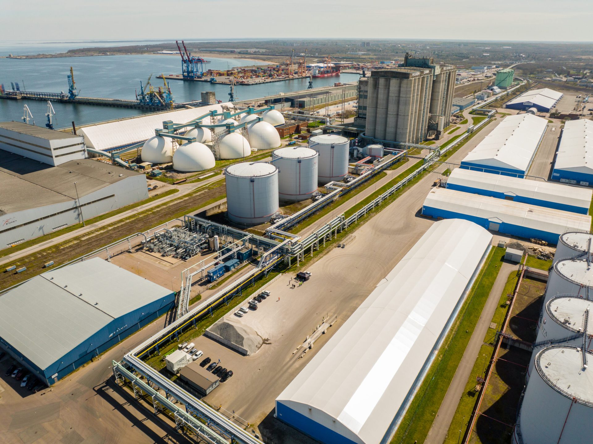 New warehouse was built at Muuga Harbour in Estonia - Container News