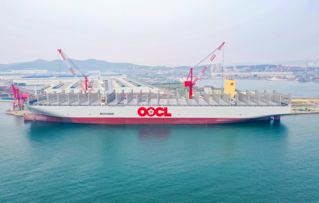 OOCL's new mega vessel to enhance Asia-Europe network - Container News