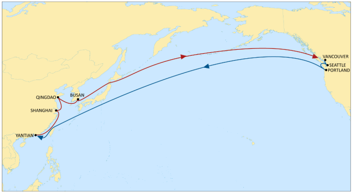 MSC announces rotation changes in Far East - North America services ...