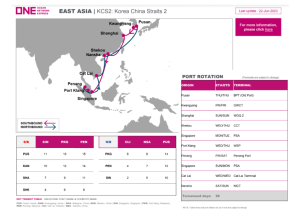 ONE, PIL announce new intra-Asia service - Container News