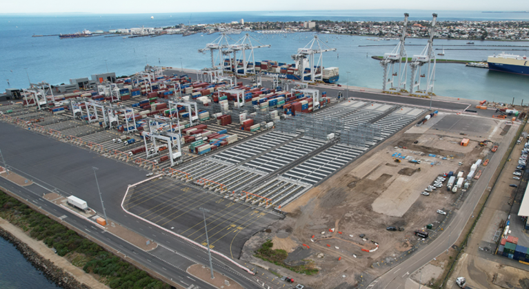Port of Melbourne expansion project to boost yard capacity by 50% ...