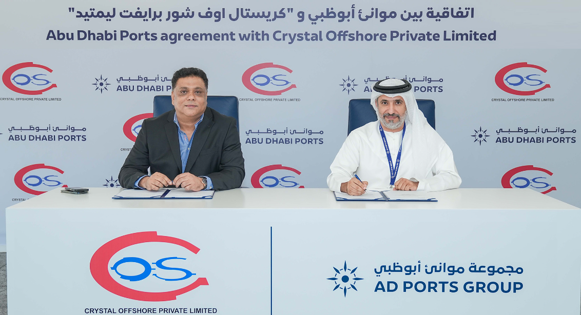 AD Ports inks 25-year agreement with Crystal Offshore - Container News