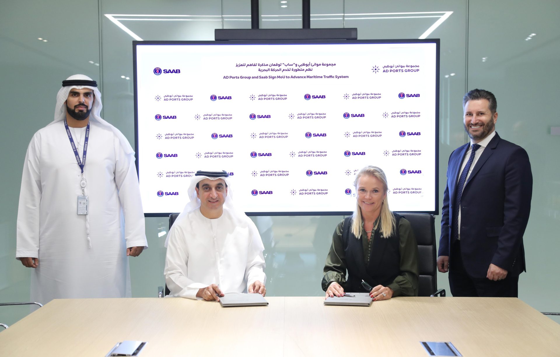 AD Ports and Saab UAE ink agreement to increase port efficiency and ...