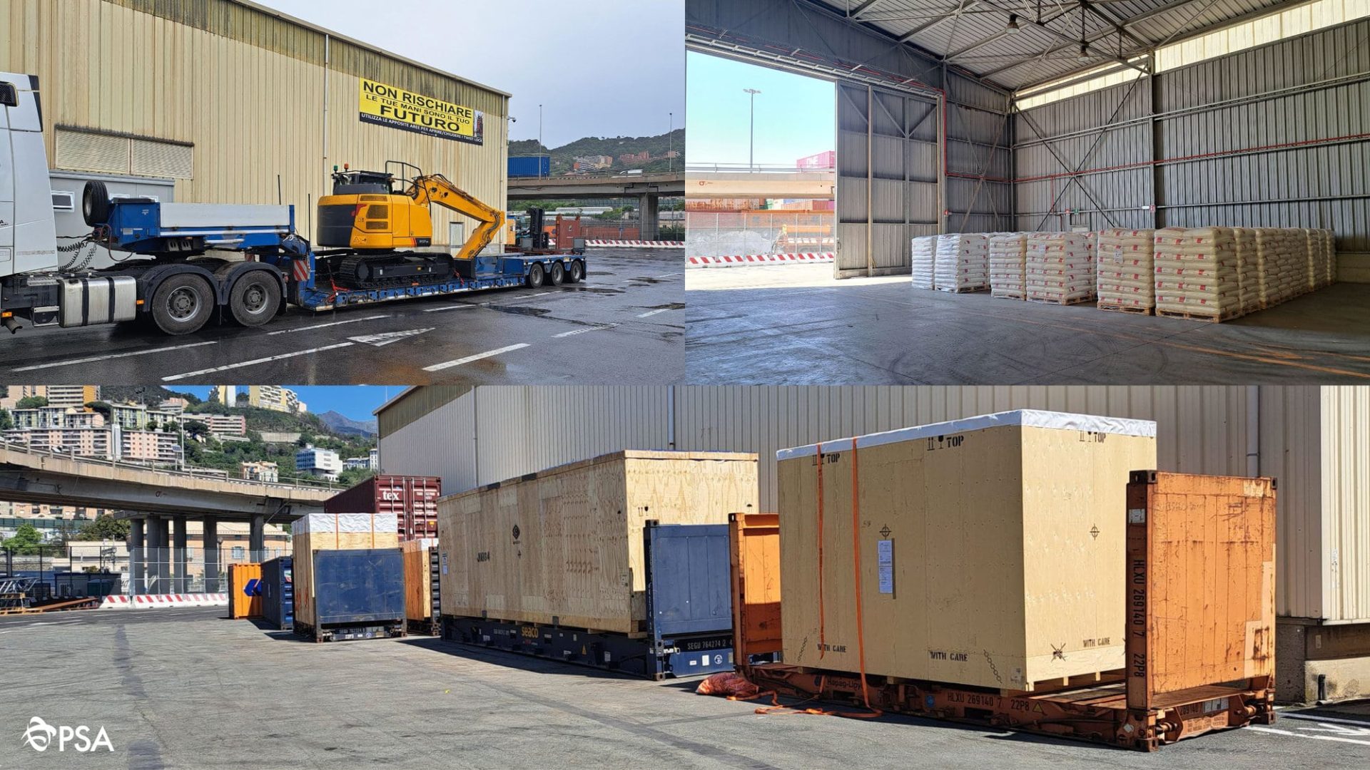 PSA Italy begins operations at new port warehouse - Container News