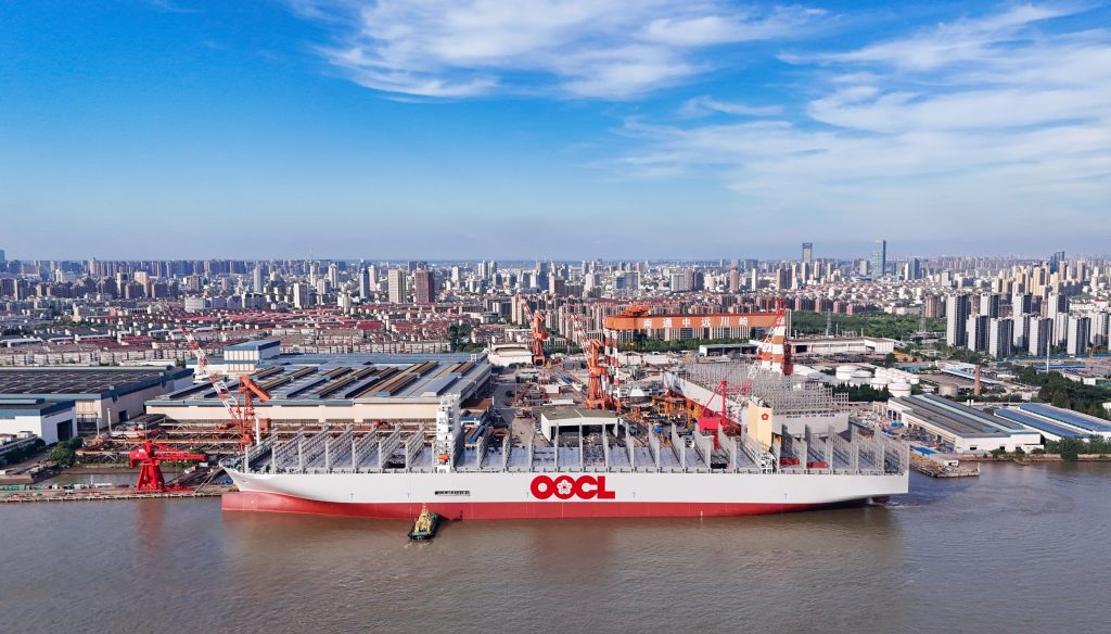 OOCL receives new 24,000+ TEU container ship - Container News
