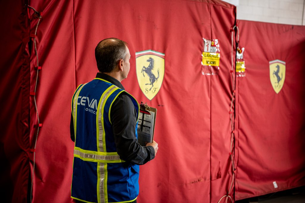 Global first for Formula 1: CEVA Logistics transports Ferrari equipment ...