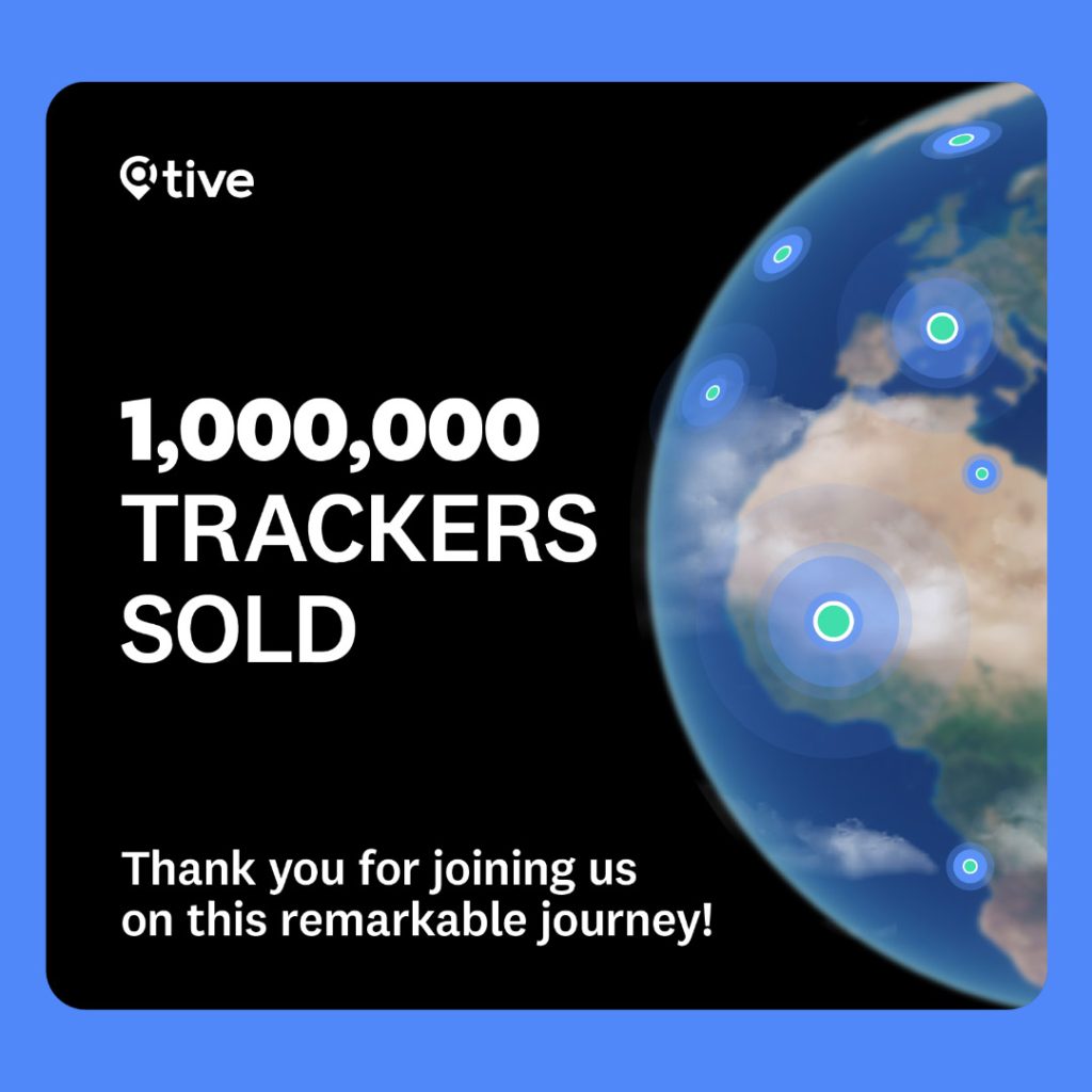 Tive announces one millionth tracker sold - Container News