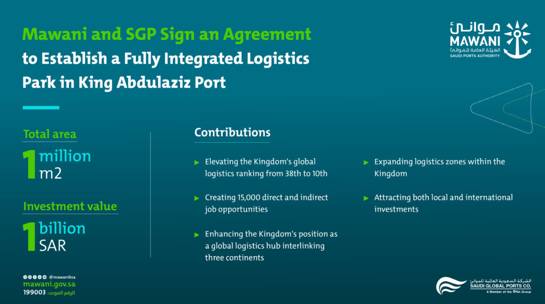 Mawani and SGP sign agreement for logistics park construction ...