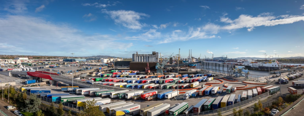 New freight terminal opens at Dublin Port - Container News