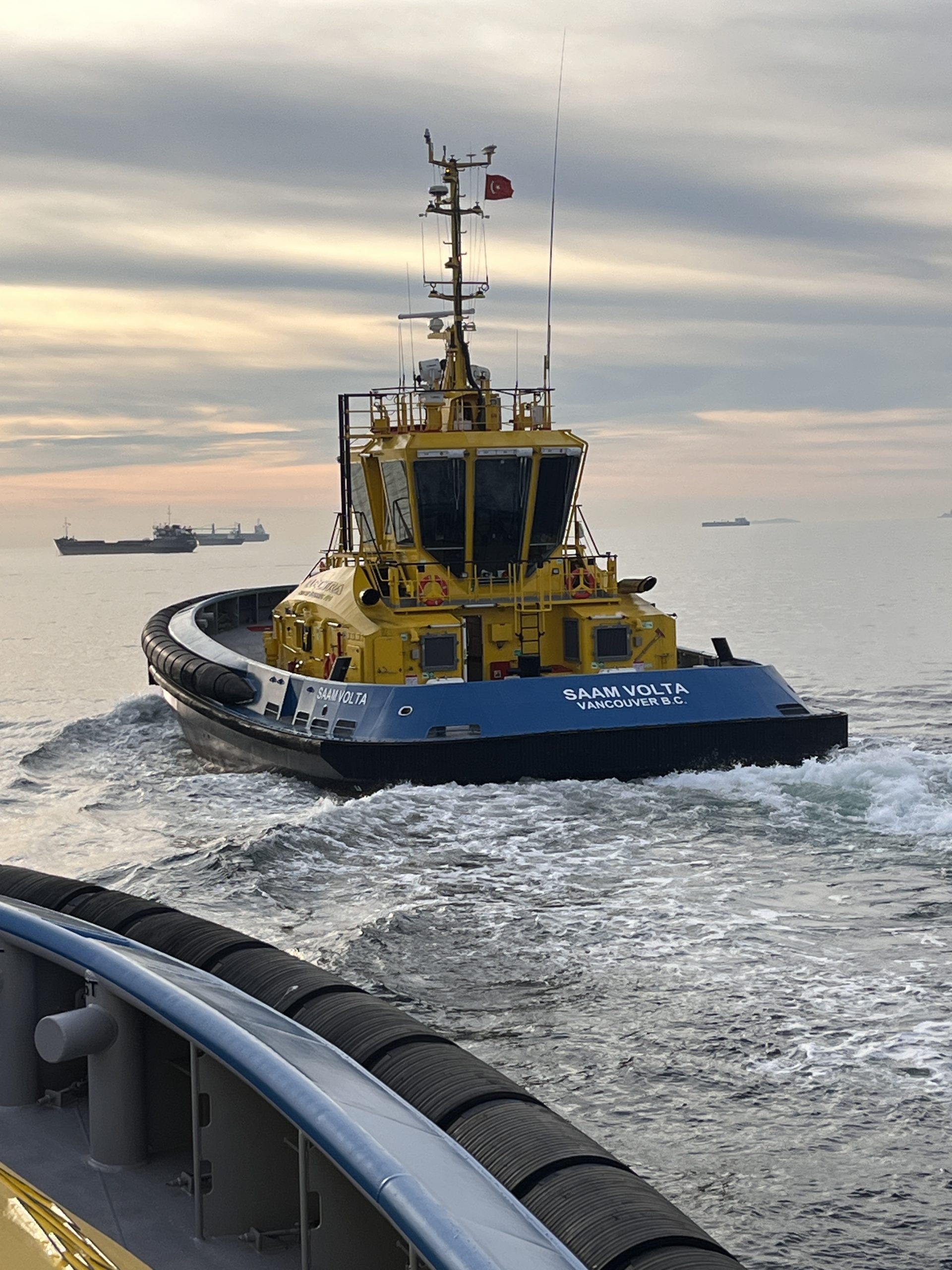 SAAM Towage's first electric tugs en route to Vancouver - Container News
