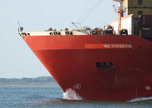 MSC boxship attacked in Red Sea - Container News