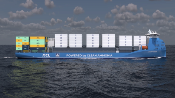 Yara and North Sea Container Line introduce world's first clean ammonia ...