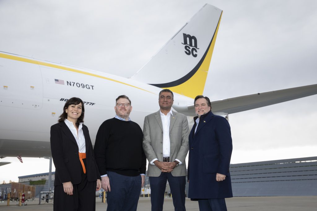 Atlas Air receives third MSC Boeing 777 Freighter - Container News