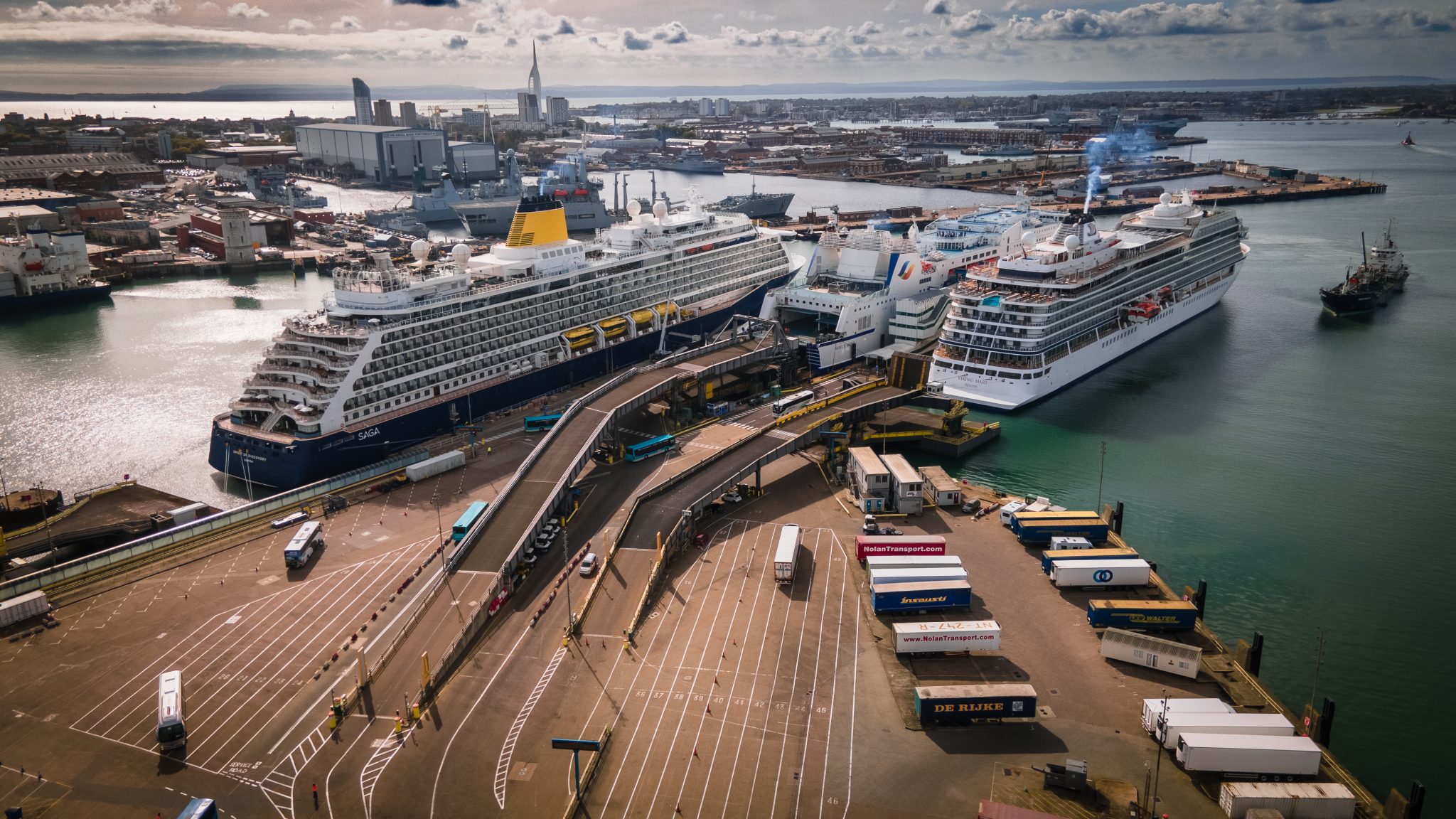 Portsmouth International Port selects ABB's shore connection solution ...