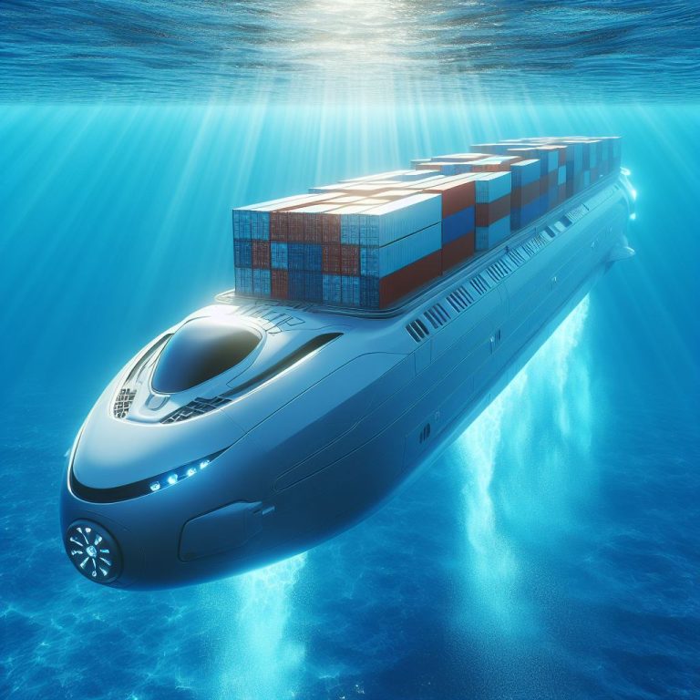 We Asked AI: Submarine Container Ship - Container News