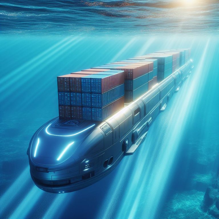 We Asked AI: Submarine Container Ship - Container News