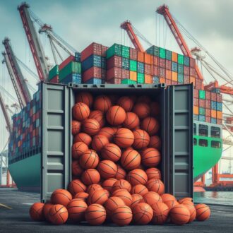 Unlocking Imagination: AI's Take on Basketball-Laden Containers ...